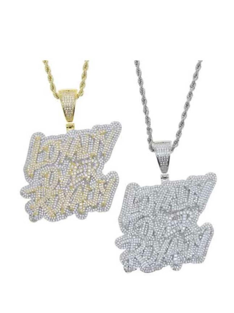 Buy Loyalty Over Royalty Hip Hop Diamond Pendant , 2x2.5 Inch Diamond ...